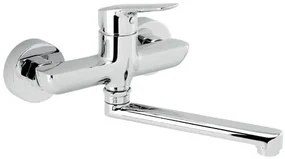 Novaservis Metalia 54 dřezová - umyvadlová baterie s otočným ramínkem 150 mm chrom 54076,0 54076.0
