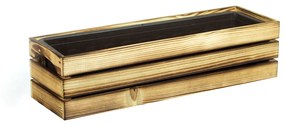 Dřevěný truhlík bedýnka 42x19x16 cm