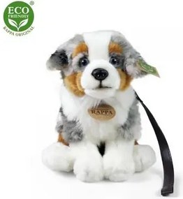 RAPPA Plyšový pes Australský ovčák 27 cm / ECO-FRIENDLY / od 0 měsíců
