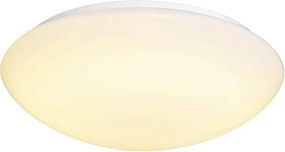LA 1002022 LIPSY 50 Dome, LED, venkovní nástěnné a stropní nástavbové svítidlo, bílá, IP44, 3000/4000K - BIG WHITE (SLV)