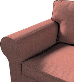 Potah na pohovku IKEA  Ektorp 2-místná, rozkládací, STARÝ MODEL barva hnědá látka pletený vzor