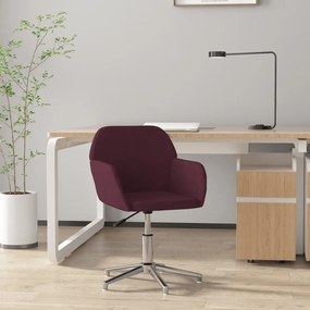 vidaXL Otočná kancelářská židle textil [344712] Barva: Světle žlutá