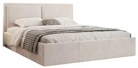 Čalouněná postel Soave II rozměr 140x200 cm Šedá III