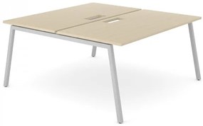 NARBUTAS - Dvoumístný pracovní stůl NOVA A 140x164 cm