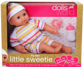 Dolls World - Panenka little sweetie 30 cm
