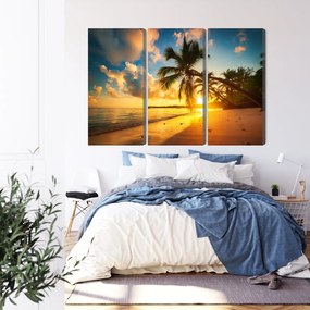 Vícedílný obraz Tropická Pláž V Punta Cana, Dominikánská Republika Nedostatek Nedostatek Plátno Canvas 180x120