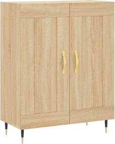 Skříň highboard dub sonoma 69,5 x 34 x 180 cm kompozitní dřevo 3199668