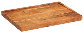 Prkénko na krájení 52 x 38 x 3,5 cm masivní akáciové dřevo