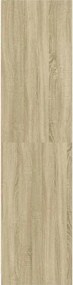Šatní skříň dub sonoma 80 x 50 x 200 cm kompozitní dřevo 3307749