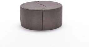 Atelier del Sofa Taburet Alis Puf - Mink, Norková