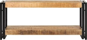 TV stolek 90 x 30 x 40 cm masivní mangovníkové dřevo 247808