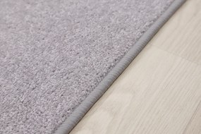 Vopi, Kusový koberec Eton šedý ovál, 80x150, šedá, chodba / předsíň