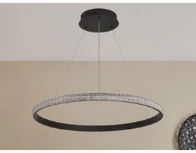LED Stmívatelný lustr na lanku LED/40W/230V 3000-6500K + dálkové ovládání