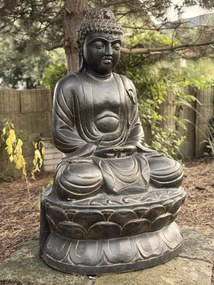 Buddha socha 150 cm odlévaný