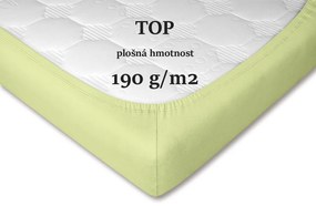 DADKA VRACOV Jersey prostěradlo hrášek Rozměr 90x200x20 jednolůžko