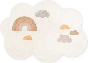 Krémový pratelný/ručně tkaný bavlněný dětský koberec 140x200 cm Snuggle Willy – Hanse Home