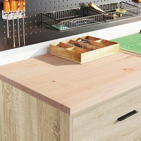 Garážové skříně 2 ks dub Sonoma kompozitní dřevo 3328334