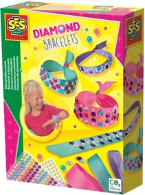 SES CREATIVE Výroba diamantových náramků kreativní set v krabici 14746
