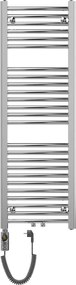 Mexen Ares, elektrické topné těleso 1200x400 mm + topná tyč 300 W, chromová, W102-1200-400-2300-01