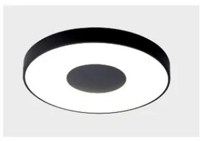 Stropní přisazené LED svítidlo COIN Mantra, Ø38 cm, černé Mantra 7567