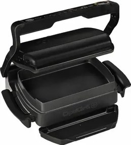 Tefal GC714834 OptiGrill+ černý / Kontaktní gril / 2000 W / 6 programů