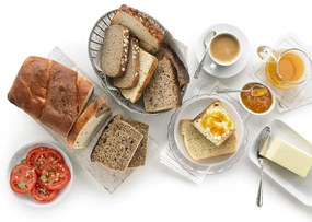 Silikonová forma na celozrnný chléb Lékué Sandwich Bread 28 cm