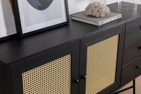 Kalune design Konzolový stolek NALA černý