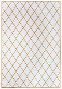 NORTHRUGS - Hanse Home koberce Kusový koberec Twin-Wendeteppiche 105793 Ochre – na ven i na doma - 80x150 cm