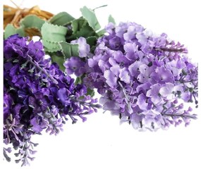 Umělé květiny v sadě 3 ks (výška 32 cm) Lavender Bouquet – Casa Selección