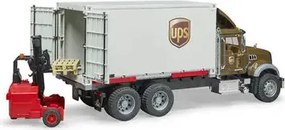 Bruder 02828 Mack Granite UPS s vysokozdvižným vozíkem / 1:16 / od 4 l