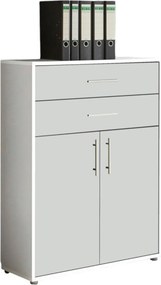 XXXLutz SKŘÍŇ NA ŠANONY, bílá, 84,5/114/33 cm MID.YOU - Online Only kancelářský nábytek - 001067006510