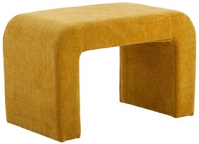 OnaDnes -20% Hořčicově žlutá čalouněná stolička Bloomingville Bobbie 45 cm