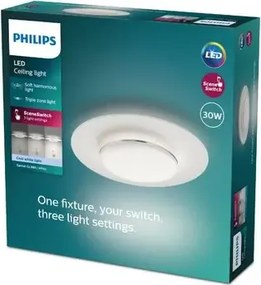 Philips Garnet CL580 30W 40cm bílá / stropní svítidlo / LED / 3400lm /