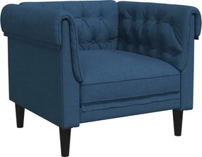3dílná sedací souprava modrá textil 3209197
