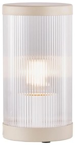 Nordlux - Venkovní stolní lampa COUPAR 1xE27/25W/230V IP54 béžová