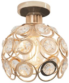 Toolight - Stropní lampa E27 60W APP205-1C, zlatá, OSW-00401