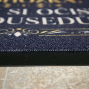 Mercury Flooring, Drahá a značková rohožka 40x60 cm - na ven i na doma, 40x60, černá