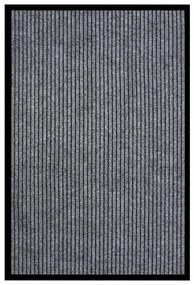 Rohožka pruhovaná šedá 80 x 120 cm 331606