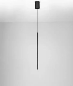 Minimalisticky lustr na lanku Stilvi Černá
