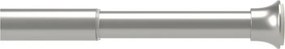Tyč na sprchový závěs v matně stříbrné barvě 106 - 182 cm Chroma – Umbra