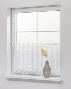 Vitrážková záclona žakárová Floral H.60 cm na metry