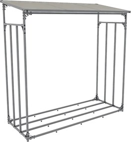 Přístřešek na palivové dřevo Ruston Aluminium XL – antracitová