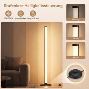 LED stojací lampa LFLB35023BD02