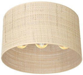 Lustr přisazený RATTAN 3xE27/60W/230V ratan