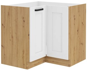 Kuchyňská linka LUNA ab | 465 cm | PREMIUM BOX zásuvky | UNI dvířka | artisan/bílá
