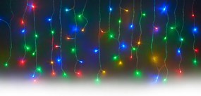 Vánoční světýlka LED záclona FLASH multicolor 300 LED