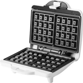 ECG S 1370 Waffle bílá / vaflovač / 700W / 2 vafle / nepřilnavý povrch