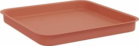 Květináče 24 ks Cihlově červená Plast 3403308