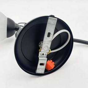 Nástěnná lampa RETRO 1xE27/60W/230V černá/bílá