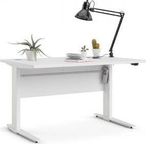 FALCO Výškově nastavitelný psací stůl Office 80400/382 bílá/bílá